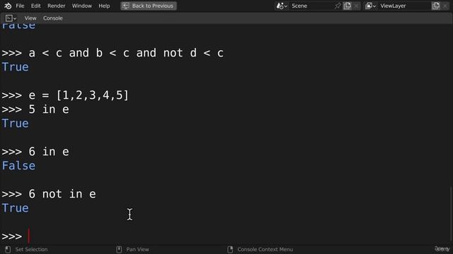12. Logical Operators