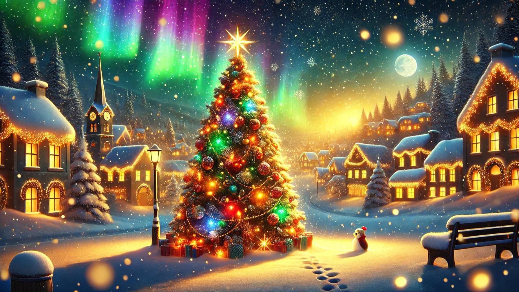 🎄✨Түндүк Жарыктары: Жаңы Жылдык Сыйкыр!❄️🌟 | TuneSmith