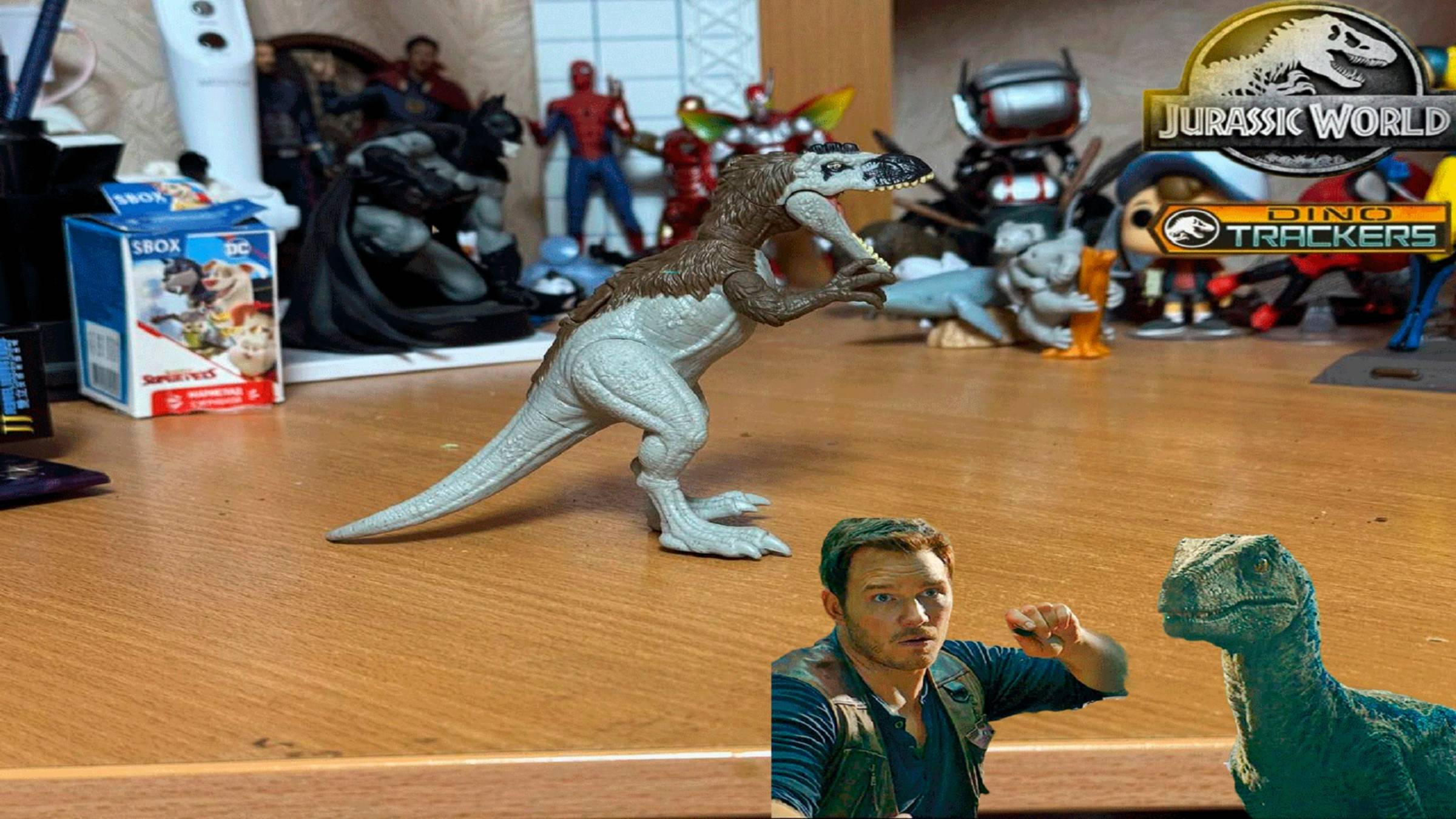 Обзор фигурки Сюаньханозавра  из серии DINO TRACKERS по франшизе, мир юрского периода