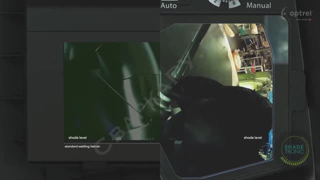 Автоматическая регулировка уровня защиты ShadeTronic в масках Optrel с режимом Auto Коротко