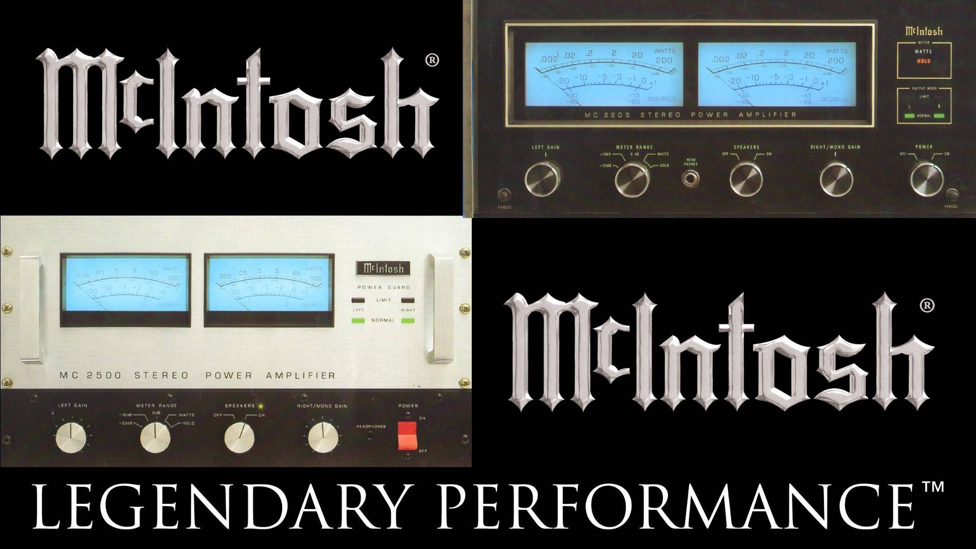 Аудиоаппаратура McIntosh 1982