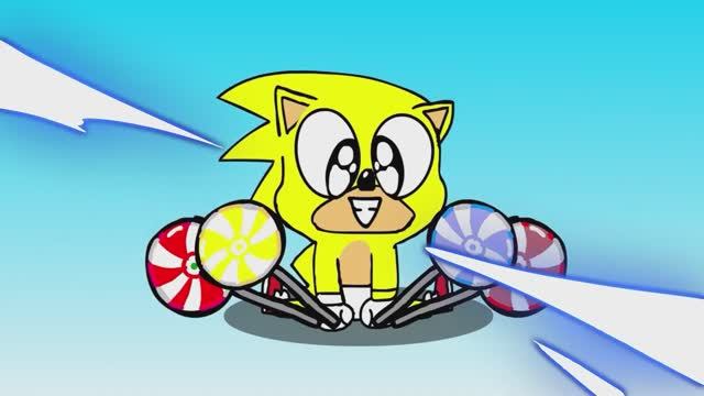Малыш СОНИК с Малышом СОНИКОМ.EXE и ЭМИ! Сборник анимаций Sonic