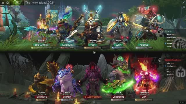 G2 x IG vs. Gaming Gladiators  прямая трансляция Championship International 2024 | Dota 2