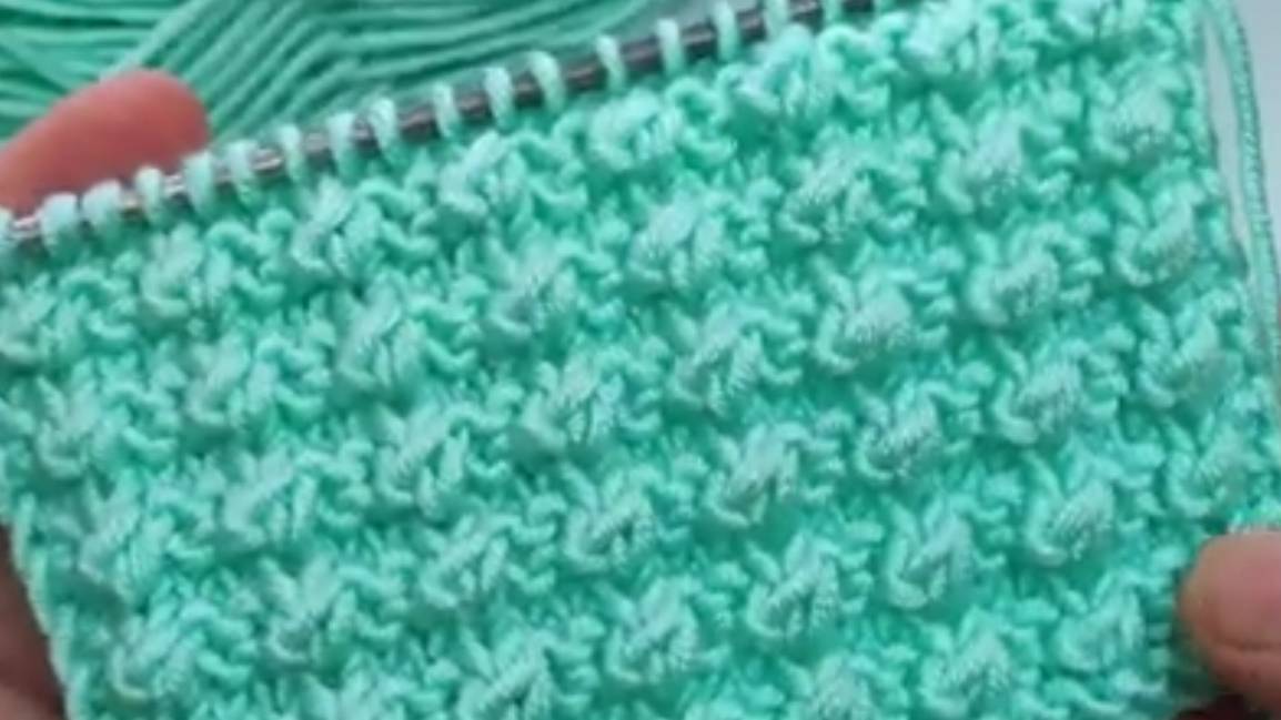 Простой узор спицами для вязания жилета, шали, свитера и кардигана - Вязание спицами