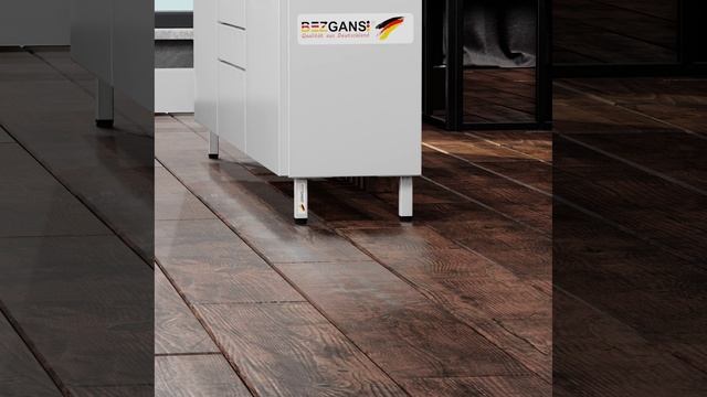 NL-10025W Ножка квадрат 100Х25Х25 (10 шт), Белый