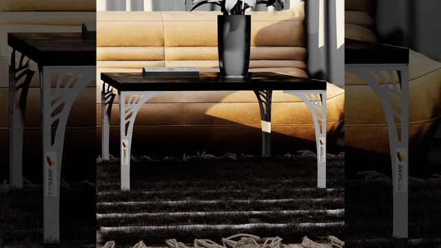 NU-400W Ножка ДЕКОР для журнального стола 400мм (4 шт), Белый