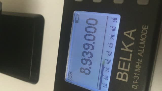 8939 kHz UTD Peterburg VOLMET (LED, RUS) 21.02.2025