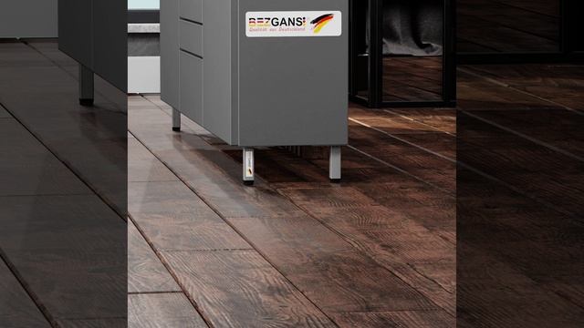 NL-10025G Ножка квадрат 100Х25Х25 (10 шт), Серый