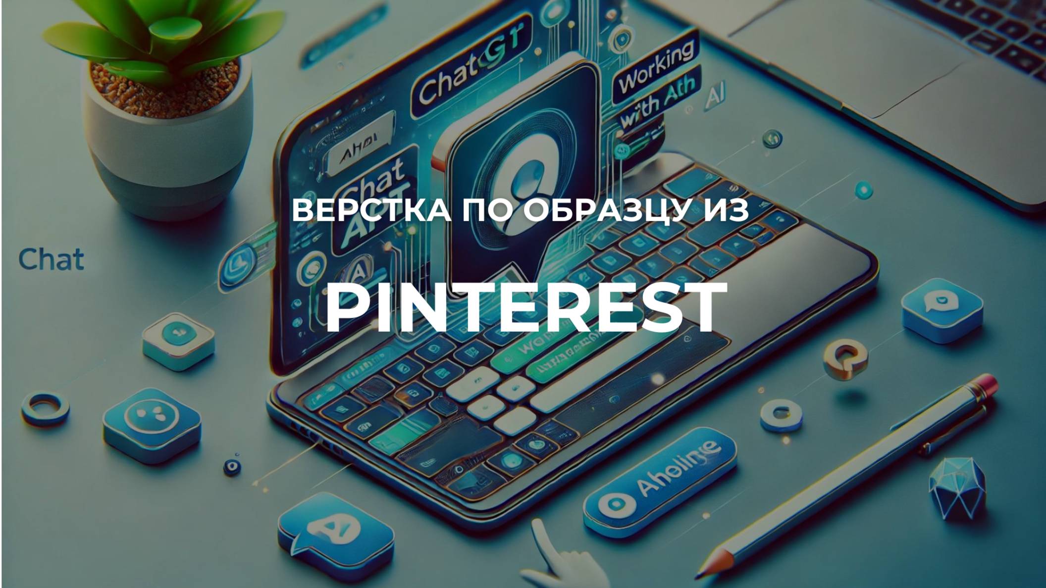 10 урок. Верстка сайта по образцу с Pinterest