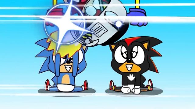 Малыш СОНИК и КРЕМ! Анимация «Ёж Соник» Соник и КРЕМ