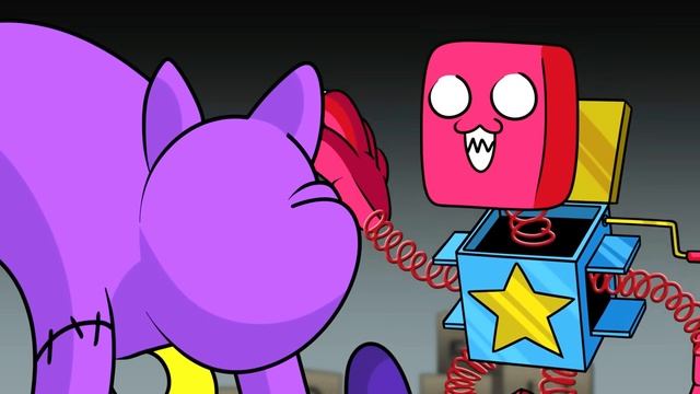 Поппи Плейтайм, КОТ-Дремот. Poppy Playtime. Мемы. Анимация.