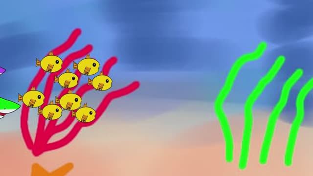 Семья акулёнка МУЗЫКАЛЬНОЕ ВИДЕО ДЛЯ ДЕТЕЙ