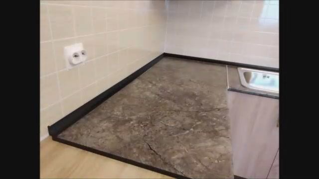 Плинтус для столешницы кухни своими руками