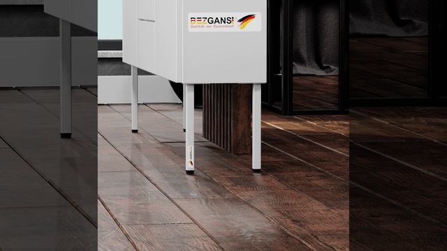 NL-30025W Ножка квадрат 300Х25Х25 (4 шт), Белый