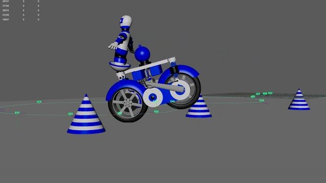 Уроки в Maya_Анимация ригга_М19_MotoRobot
