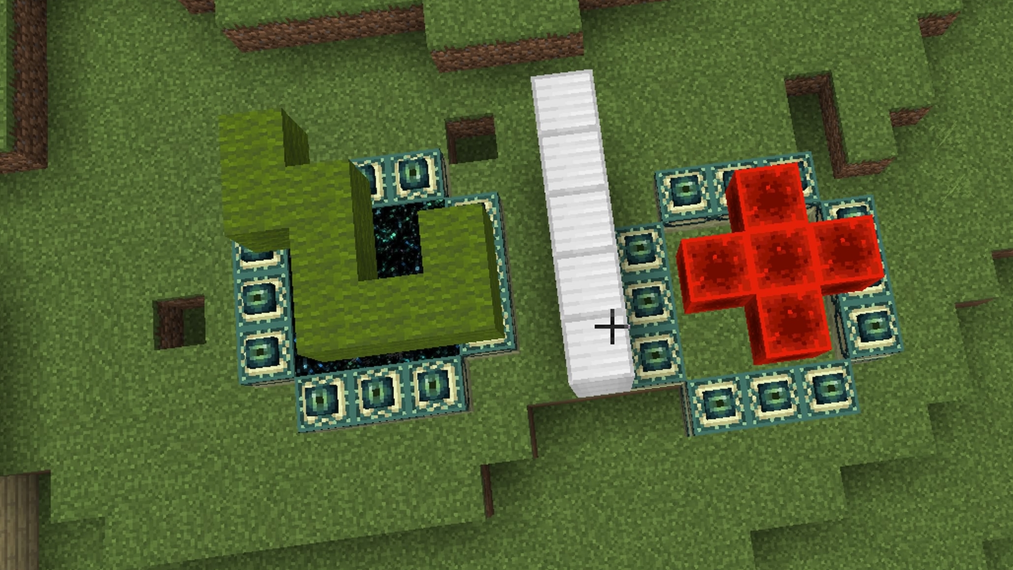 как правильно ставить  портал в край в minecraft bedrock Тимур timler