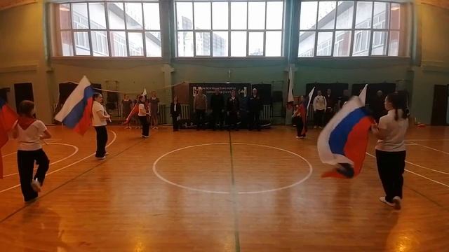 Ансамбль "По стопам" (ДК Кудряшовский", НСО). Открытие  фестиваля "Готов к труду и обороне" 22.02.25