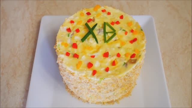 салат ПАСХАЛЬНЫЙ КУЛИЧ