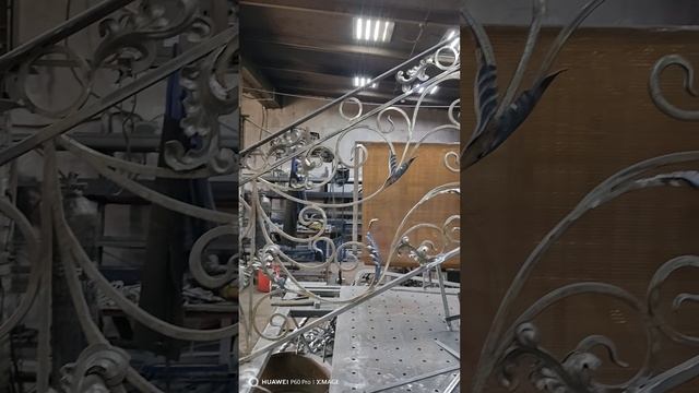 металлические ограждения для лестницы