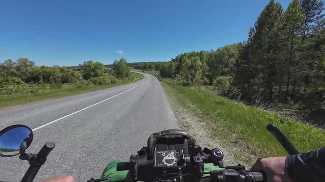 Велопутешествие. Первое одиночное. Часть 1 / Solo travel by bike #1