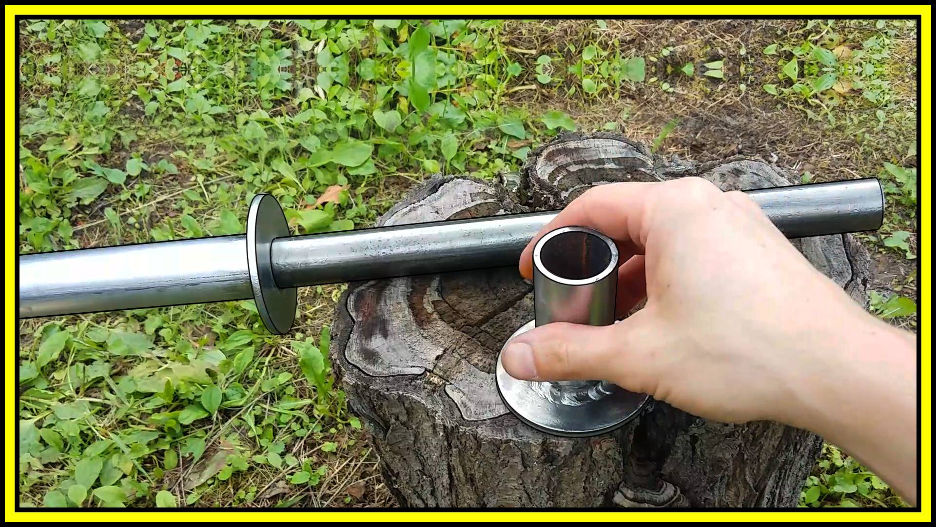 ГРИФ ДЛЯ ШТАНГИ своими руками