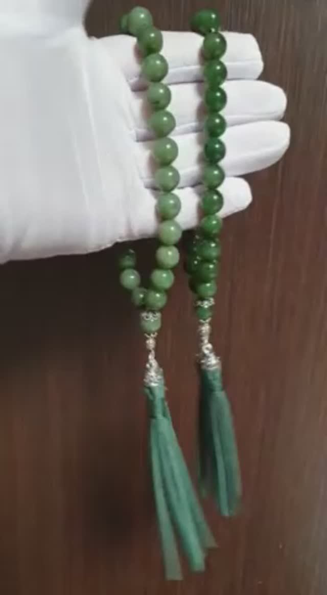 четки Фандорина нефритовые