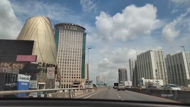 просто утро, дома, дорога, бангкок ч.3 по дорогам таиланда กรุงเทพฯ bangkok