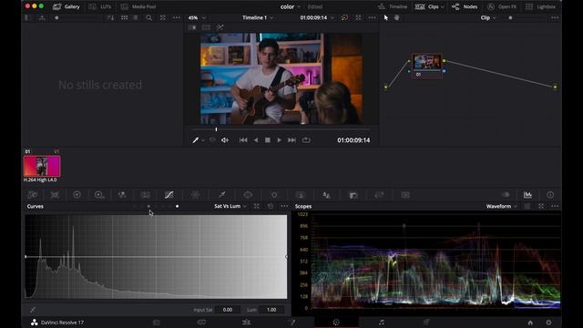 004.02 Основы монтажа в Davinci Resolve. Основы цветокоррекции. 2 часть
