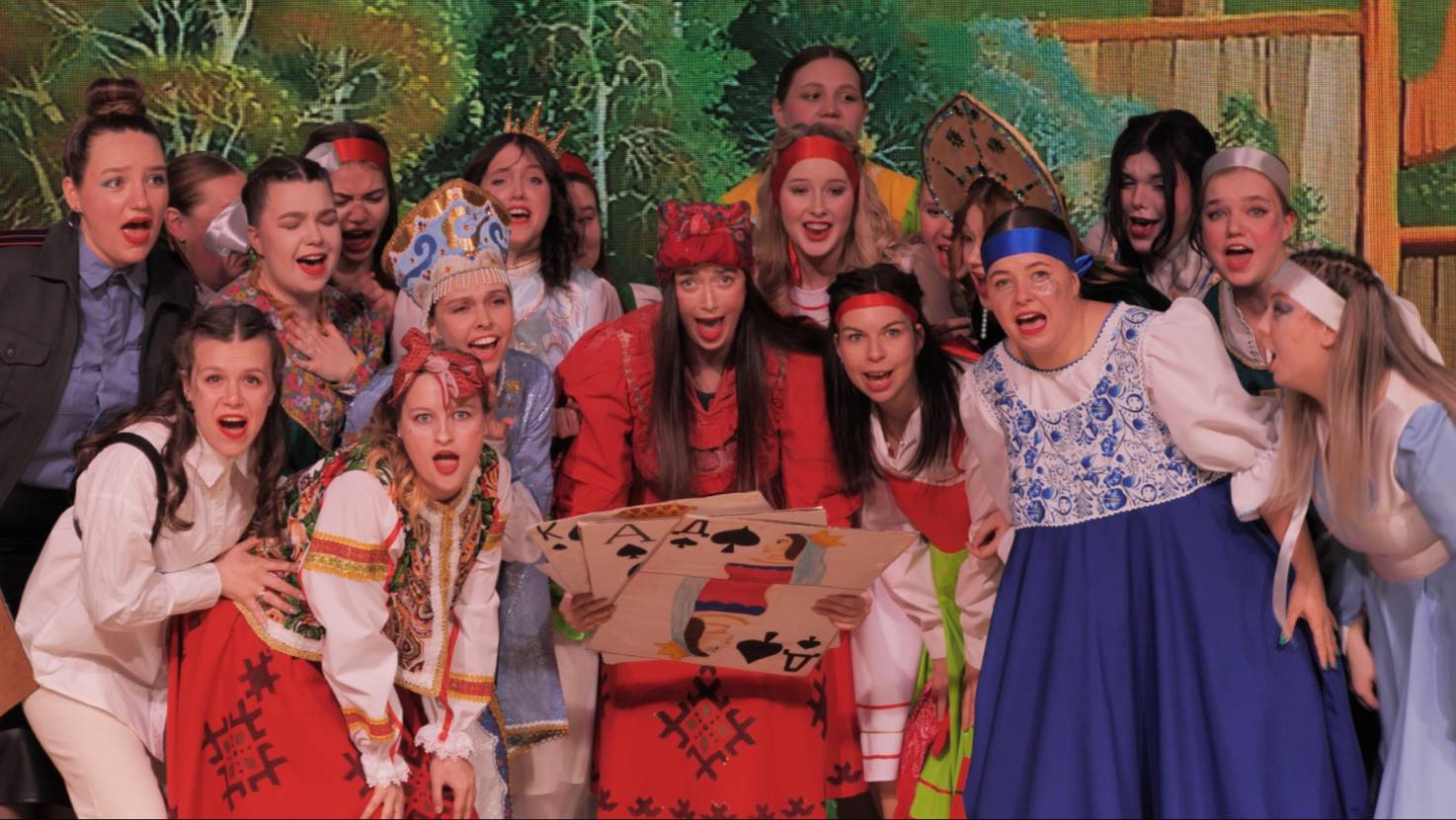 Праздничный концерт в день защитника отечества от дружин «Парус» и «Тигрёнок»