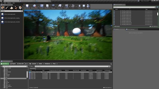 [Unreal Engine] Sound and Space 2