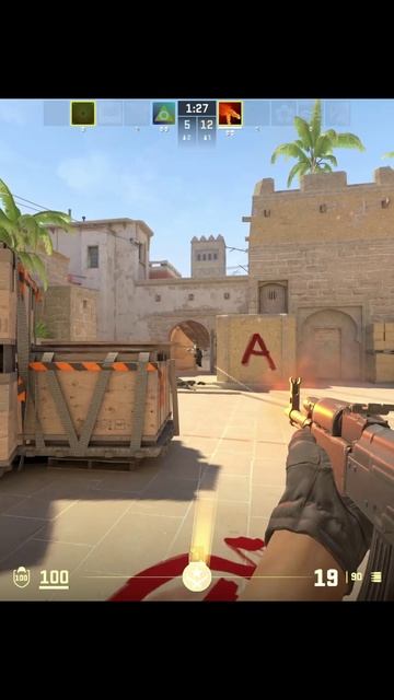 CS2 -3 Mirage #shorts #cs2 #csgo #counterstrike2 #csgoclips #кс2 #cs2clips #cs #gaming #blackbrince
