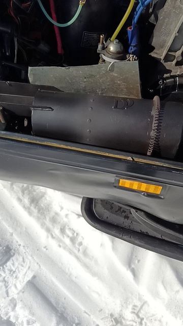 Видео от клиента. Выхлопная система ДД на снегоход Тайга, Шкив с полумуфтой для улучшения обдува