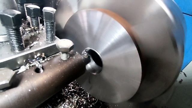 сверление расточным резцом, эксперимент.