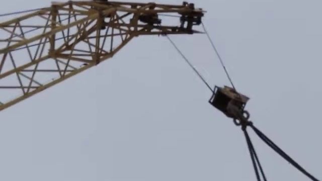 Установка поворотной видеокамеры на стройплощадке компании "Фенсма". Часть 1.