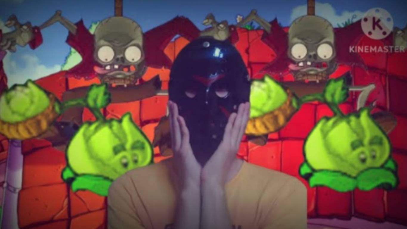 Защищаемся от зомбименов! Растения против зомби: борьба на крыше.