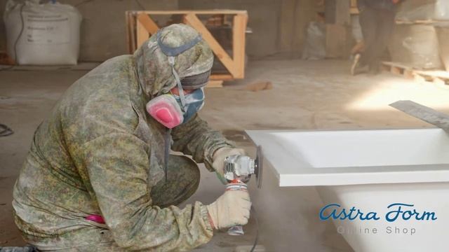 Подрезка ванны