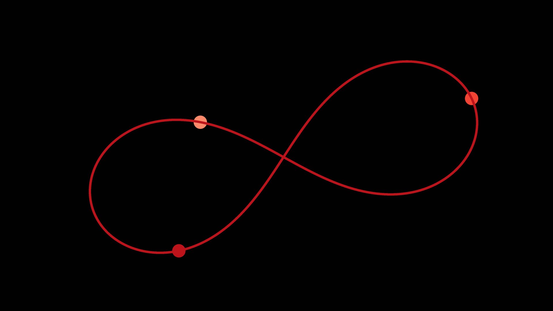 Самая стабильная система в Задаче трёх тел: "Восьмёрка"