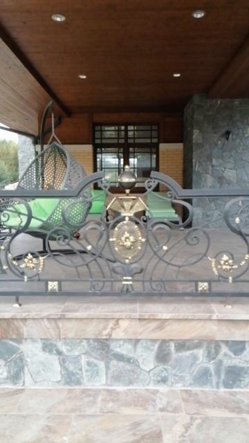 кованное ограждение