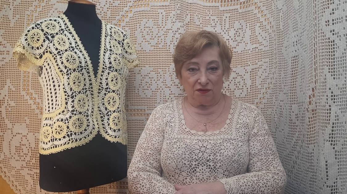 Жакет "Вологда". Мастер-класс по вязанию крючком от О. С. Литвиной.