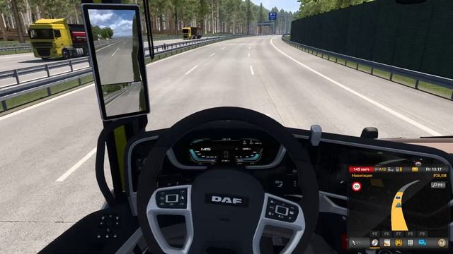 Euro Truck Simulator ПРОВЕРИЛ МАКСИМАЛЬНУЮ СКОРОСТЬ ДАФА