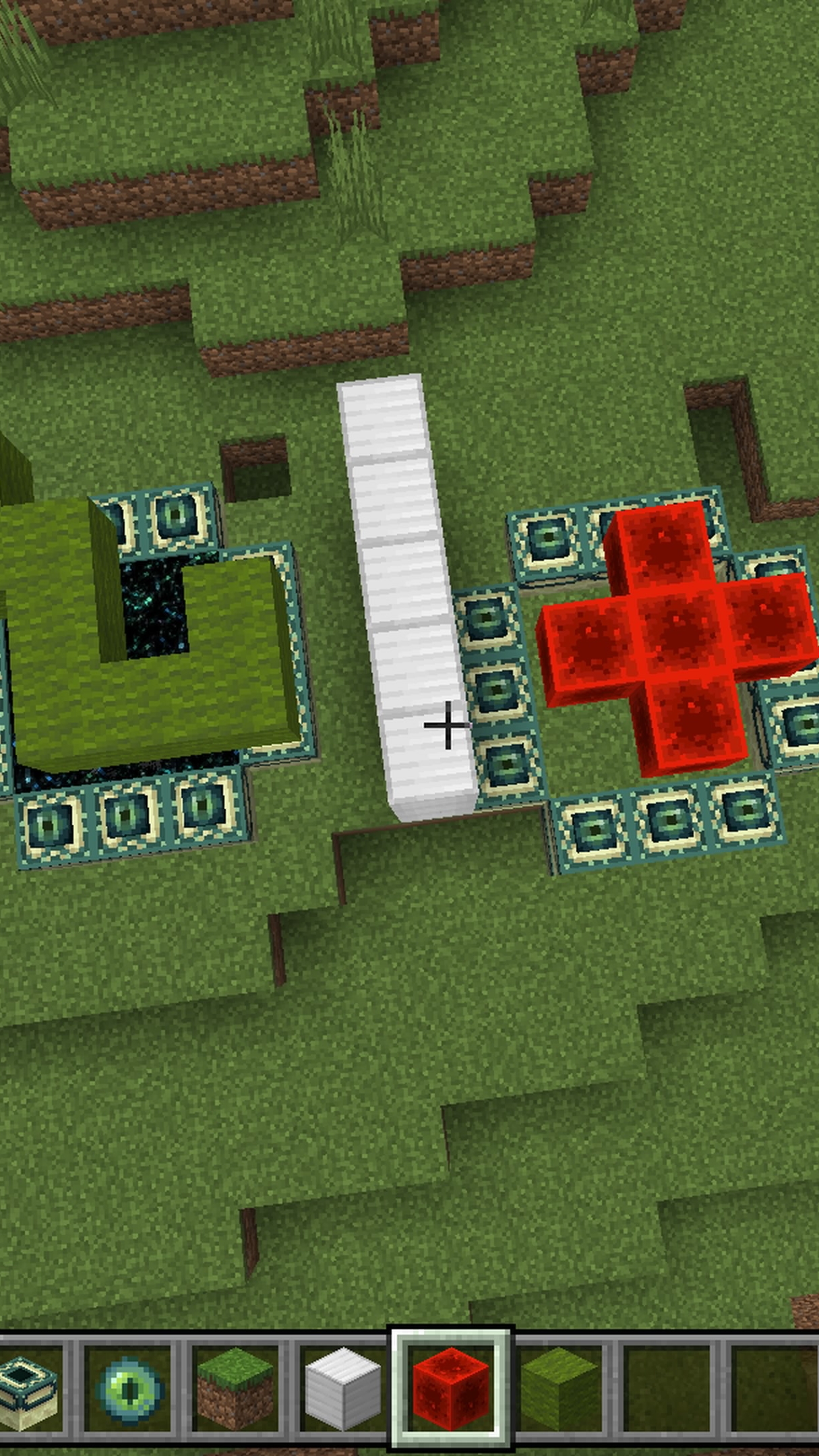 как правильно ставить портал в край в minecraft bedrock