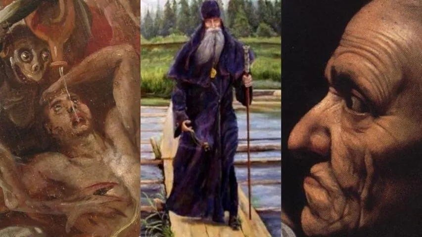 УЖАС ИДУЩИЙ ПРЯМО ИЗ ПРЕИСПОДНЕЙ.. ОНИ ГОВОРИЛИ - КОГДА ПОМРЕМ НИЧЕГО НЕ БУДЕТ..СТАРЕЦ ПАНТЕЛЕЙМОН