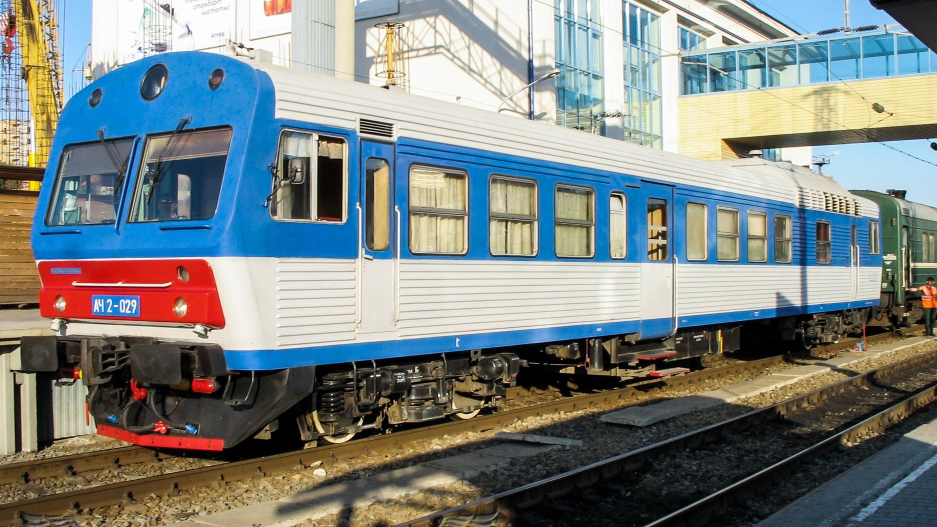 Путешествие на поезде от станции Шахтная до Красного Сулина I Ростов-Петербург часть 4