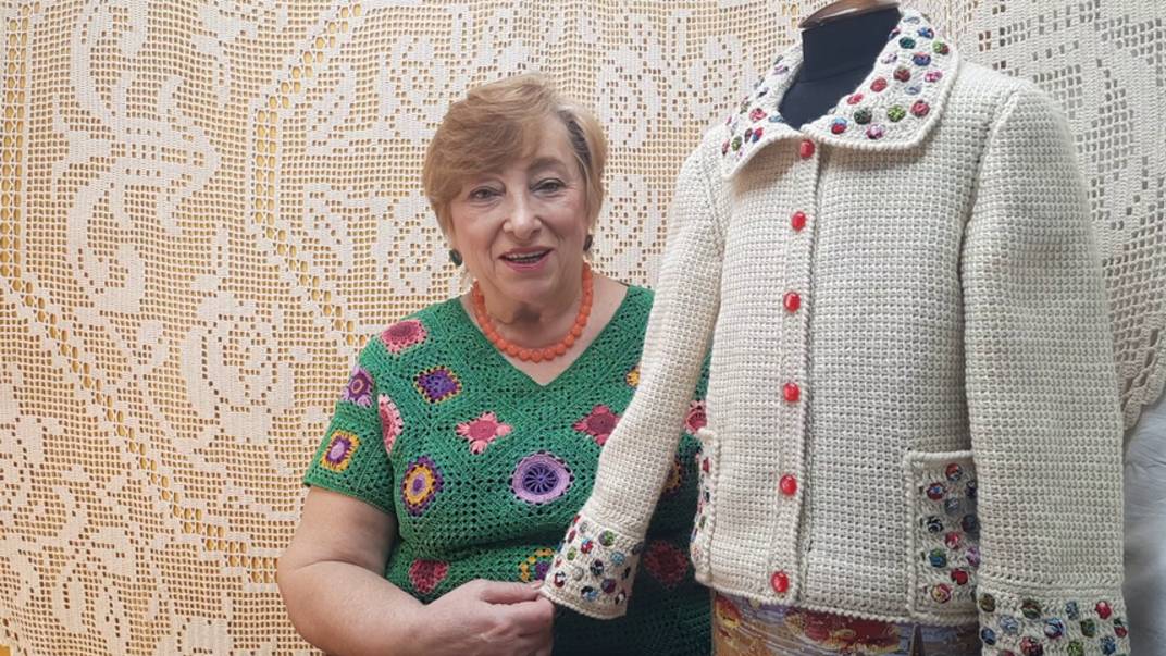 Жакет "Конфетти". Мастер-класс по вязанию крючком от О. С. Литвиной.