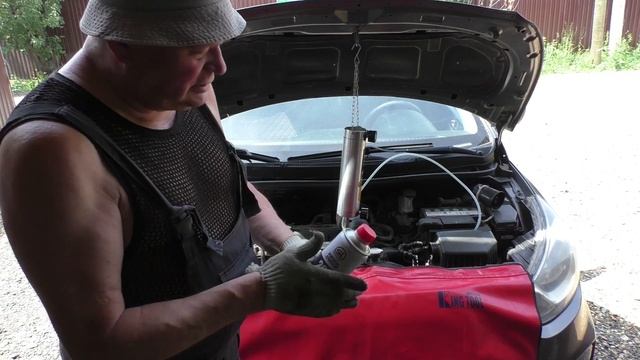 Солярис- быстренько промыл воздухозабор.