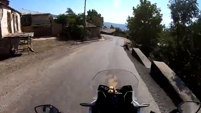 Мотопутешествие в Индию: еду к Иранской границе в Армении часть 12