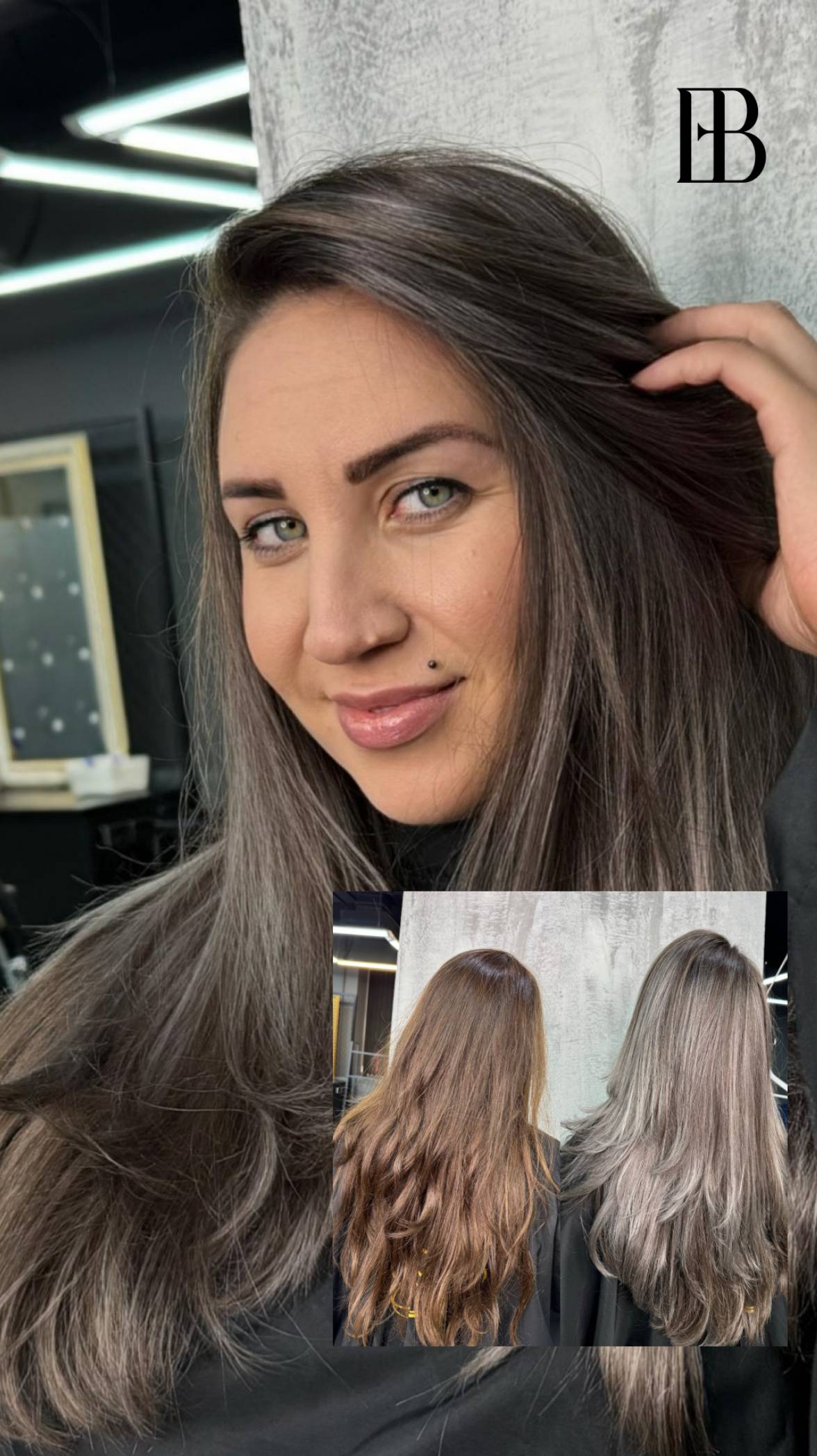 🔥 AirTouch + Мелирование + Тонирование на супердлинных волосах | До/После