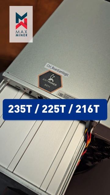 🔥Новые S21+ ТОП-асики на #Bitcoin 2025 года! #MAXMINER #асики #майнинг #antminer #bitmain