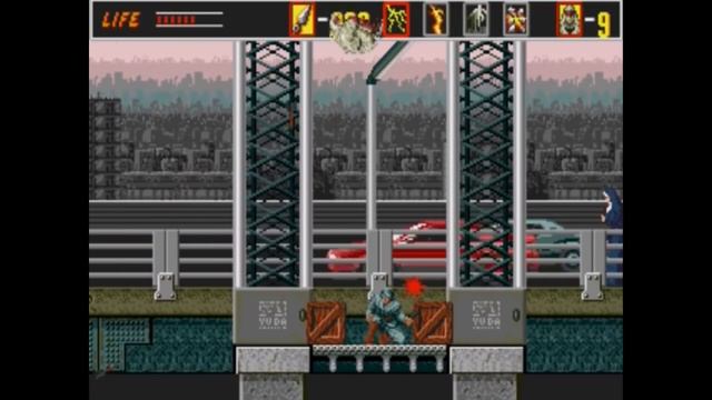 Revenge Of The Shinobi - Walkthrough (Sega Genesis)