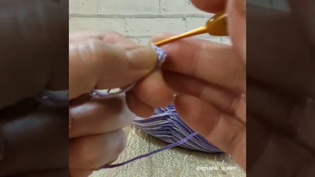 Видио схемы "Мини салфетка" крючком